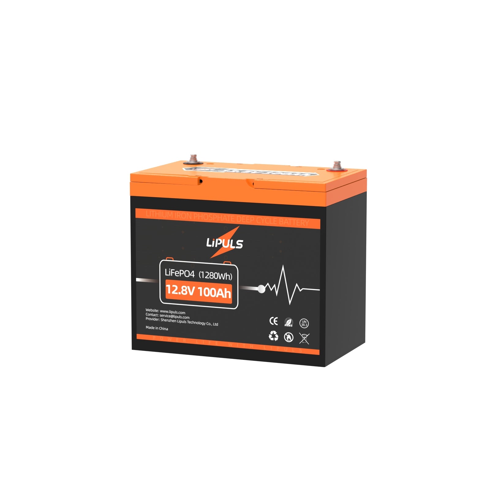 LIPULS 12V 100Ah LiFePO4 Battery - Reliable Power for Your Adventures